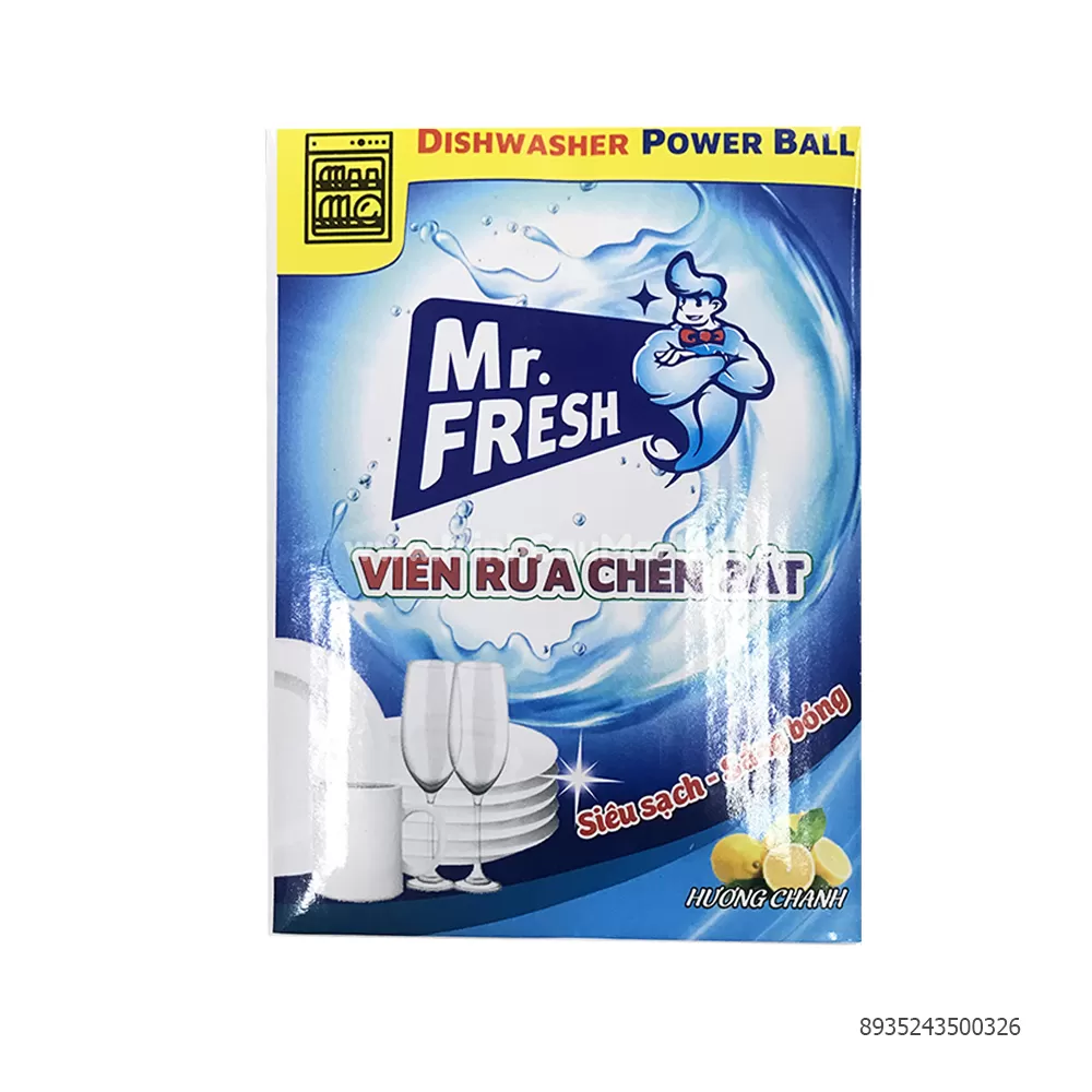 Viên Rửa Chén Bát Mrfresh Hương Chanh 32 viên - Minh Cầu Mart - Siêu thị trong tầm tay