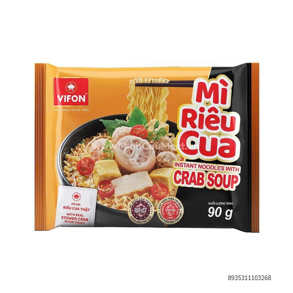 Mì riêu cua 90g Vifon - Mi