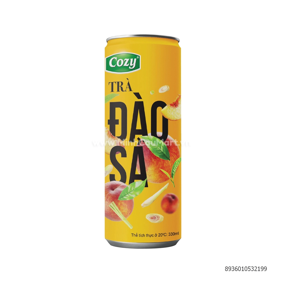 Trà Cozy Đào Sả 320ml - Minh Cầu Mart - Siêu thị trong tầm tay