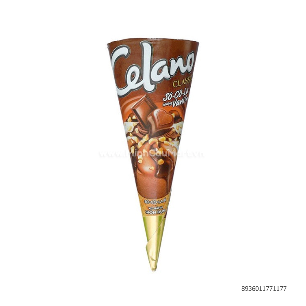 Kem Ốc Quế Celano Classic Socola Hương Vani 66G - Minh Cầu Mart - Siêu ...