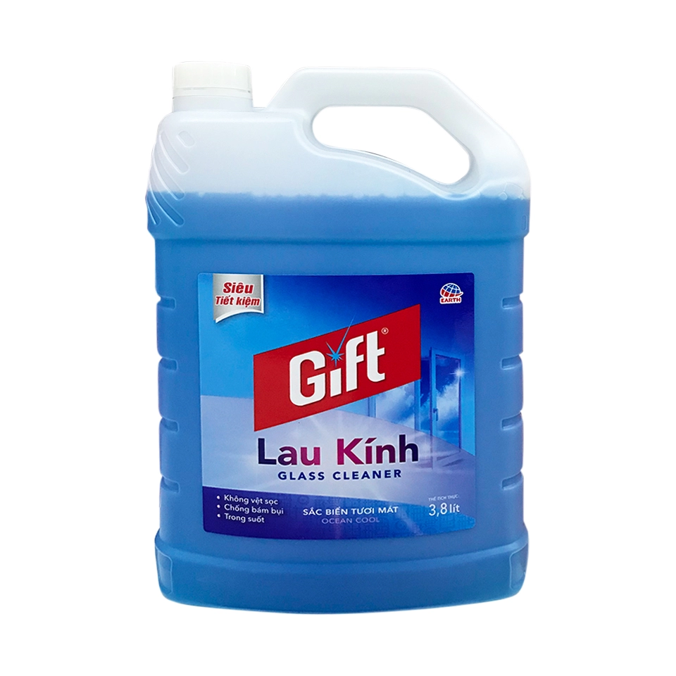 Nước Lau Kính gift 3.8kg - Minh Cầu Mart - Siêu thị trong tầm tay