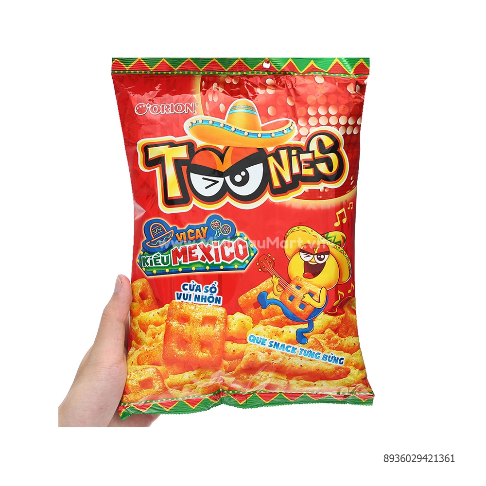 Snack Vị Cay kiểu Mexico Toonies - Minh Cầu Mart - Siêu thị trong tầm tay