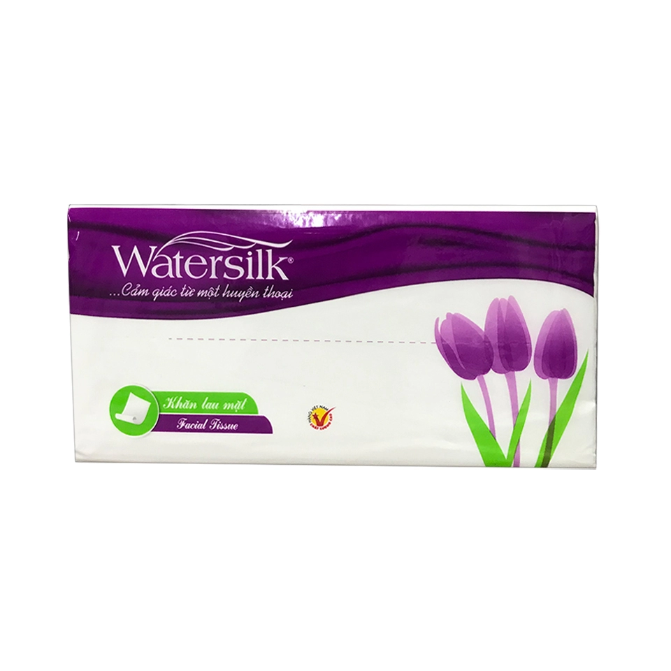 Giấy Ăn Rút Watersilk 250 Tờ - Minh Cầu Mart - Siêu thị trong tầm tay