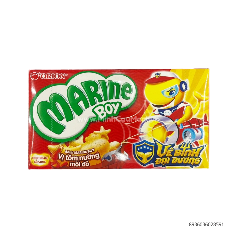 Snack Marine Boy Vị Tôm Nướng Môi Đỏ 31.6G - Minh Cầu Mart - Siêu thị ...