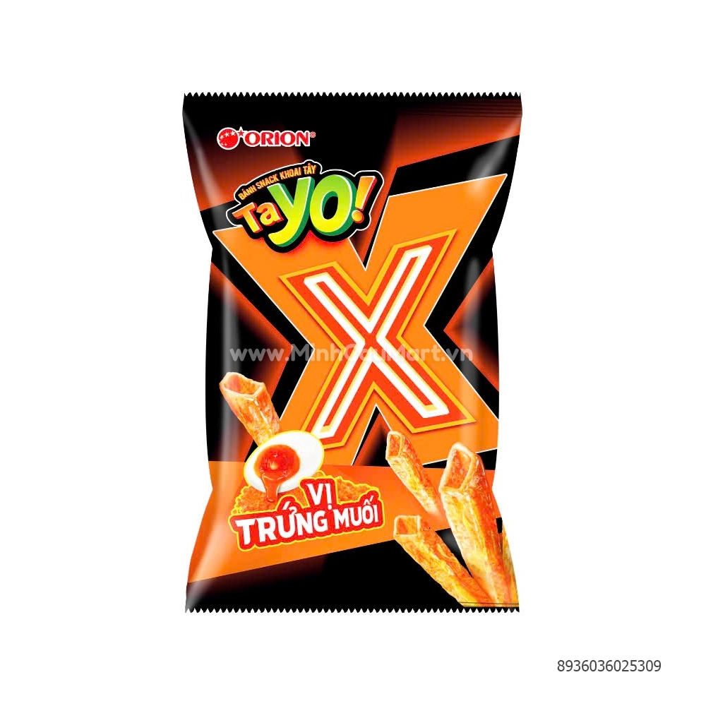 Bánh Snack Khoai Tây TAYO! X vị Trứng Muối - Minh Cầu Mart - Siêu thị ...