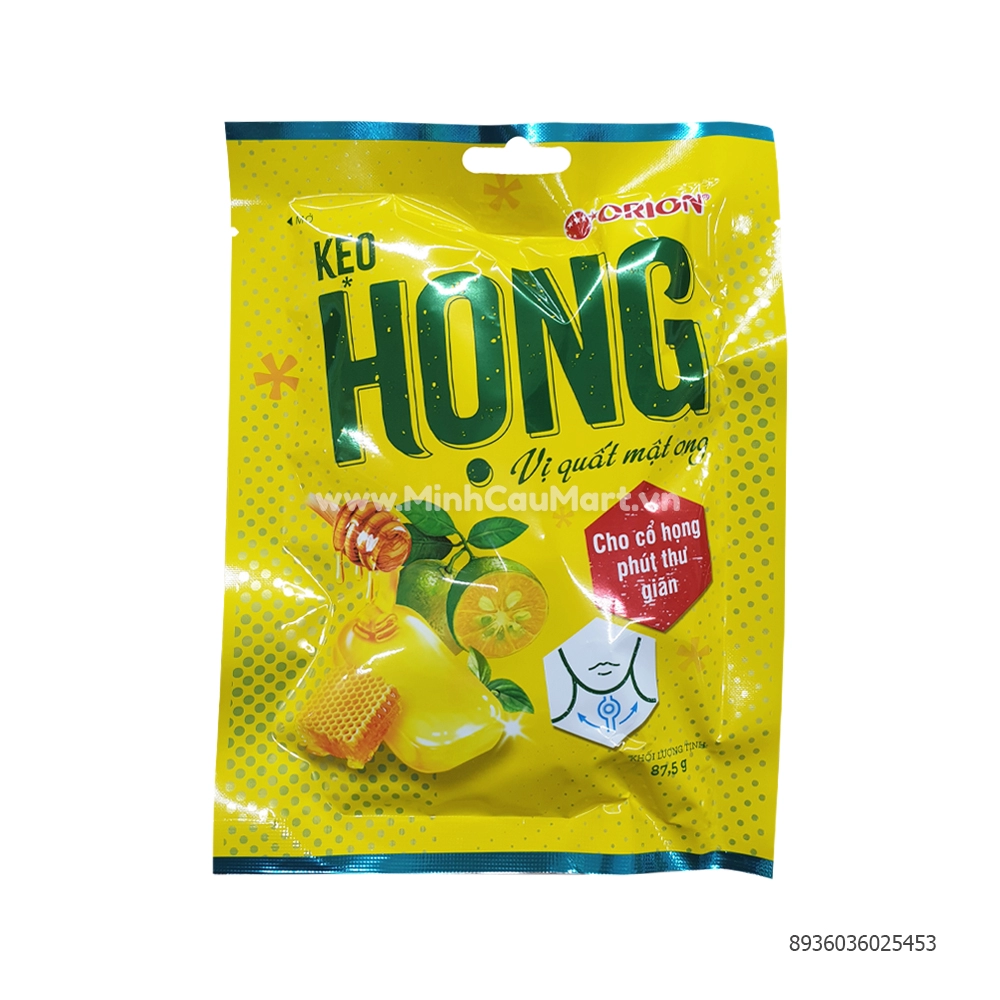 Kẹo Họng orion Vị Quất Mật Ong 87.5g - Minh Cầu Mart - Siêu thị trong ...