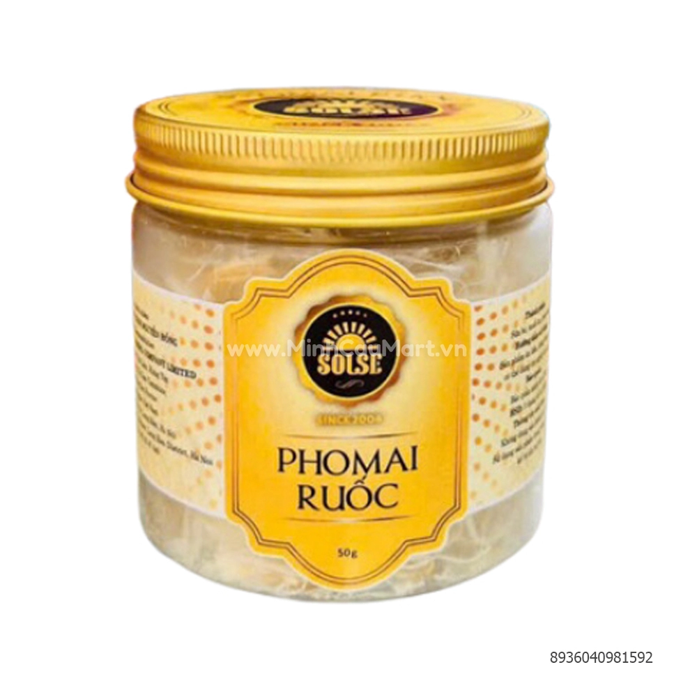 Phô mai hun khói ruốc Solse 50g - Minh Cầu Mart - Siêu thị trong tầm tay