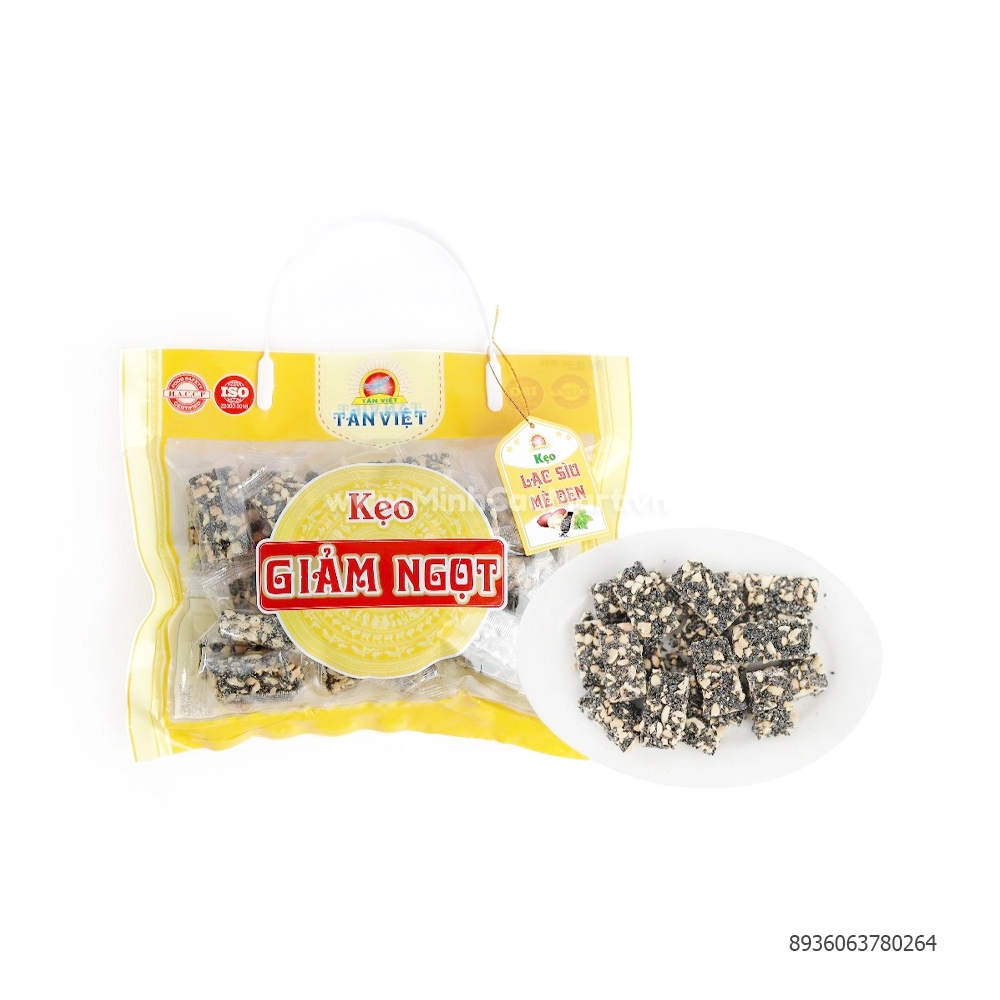 Kẹo Lạc Sìu Mè Đen Giảm Ngọt Tân Việt 300G - Minh Cầu Mart - Siêu thị ...