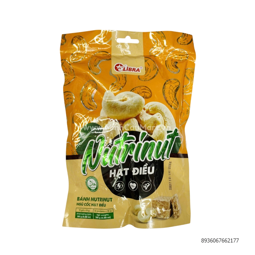 Bánh Nutrinut Ngũ cỗc Libra Hạt Điều - Minh Cầu Mart - Siêu thị trong ...
