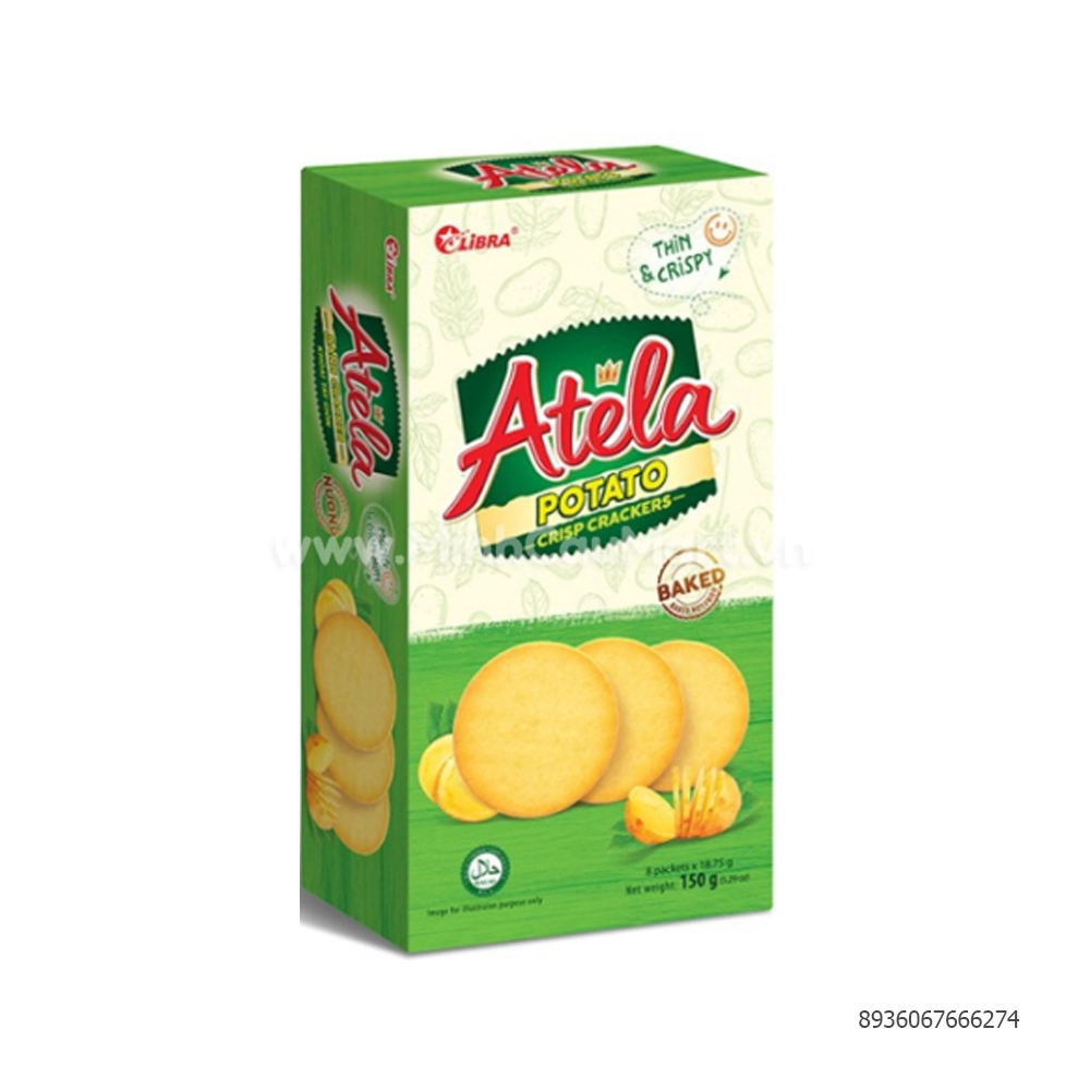 Bánh Atela Cracker Khoai Tây Giòn 150g - Minh Cầu Mart - Siêu thị trong ...
