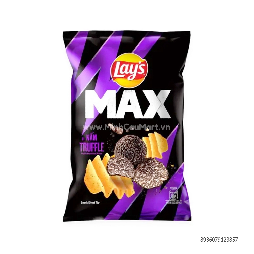 Snack Max Vị Nấm Truffle Lays 75G - Minh Cầu Mart - Siêu thị trong tầm tay