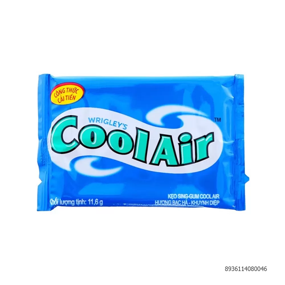 Kẹo cao su Coolair vỉ - Minh Cầu Mart - Siêu thị trong tầm tay