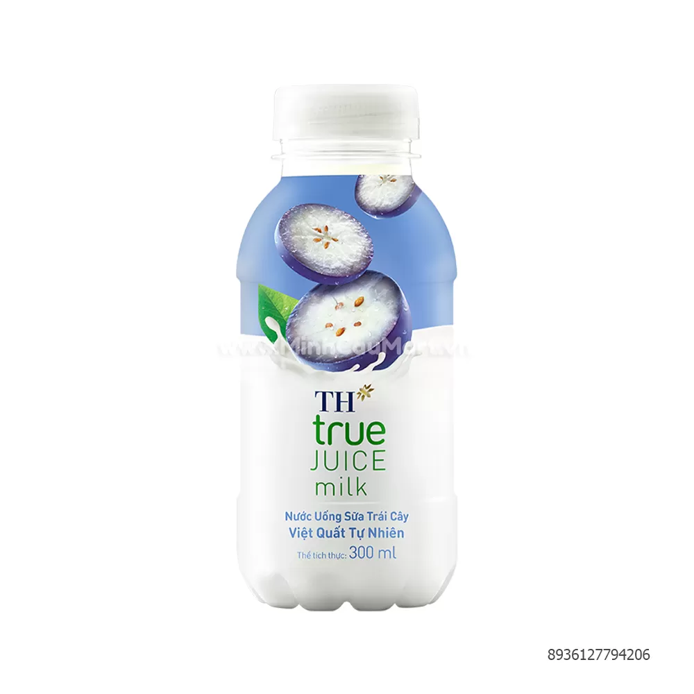 NƯỚC UỐNG SỮA TRÁI CÂY HƯƠNG VIỆT QUẤT TH TRUE JUICE MILK 300ML - Minh ...