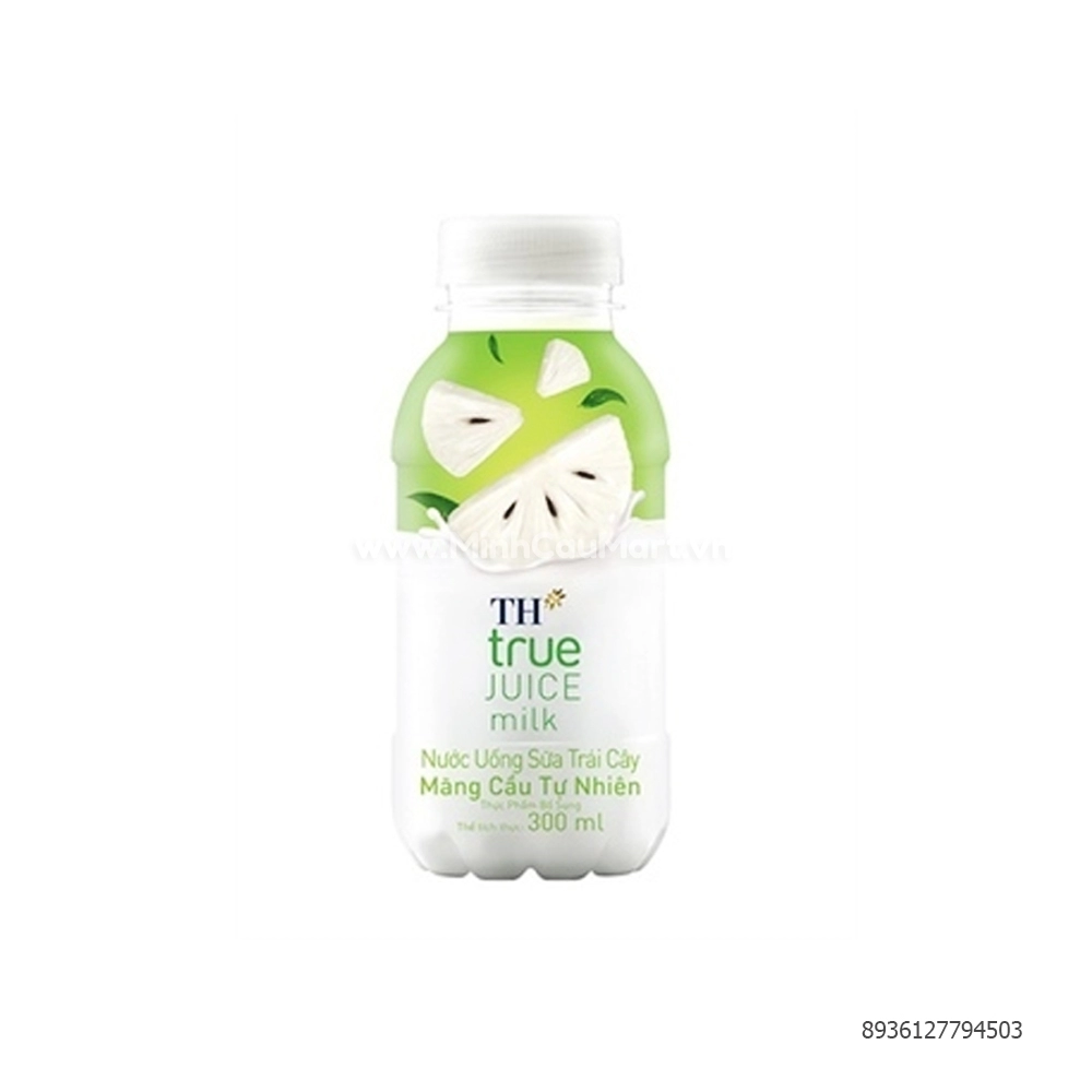 NƯỚC UỐNG SỮA TRÁI CÂY TH TRUE JUICE MILK VỊ MÃNG CẦU TỰ NHIÊN 300ML ...