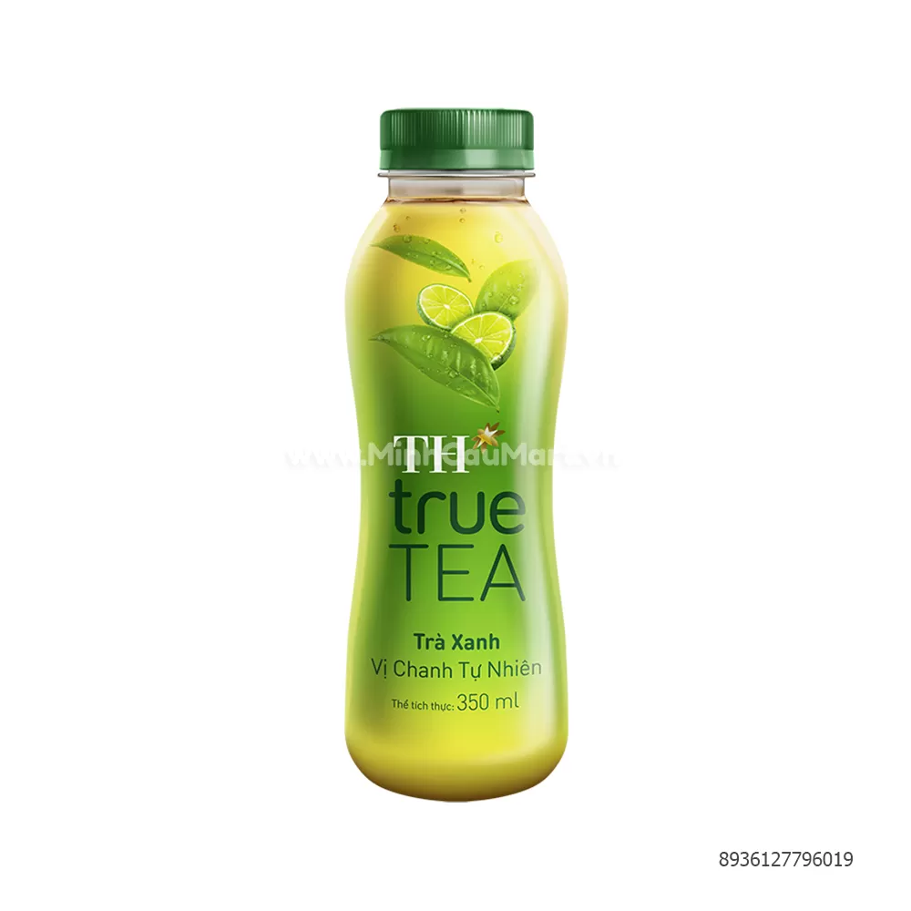 Trà xanh TH True Tea vị chanh 350ml - Minh Cầu Mart - Siêu thị trong ...
