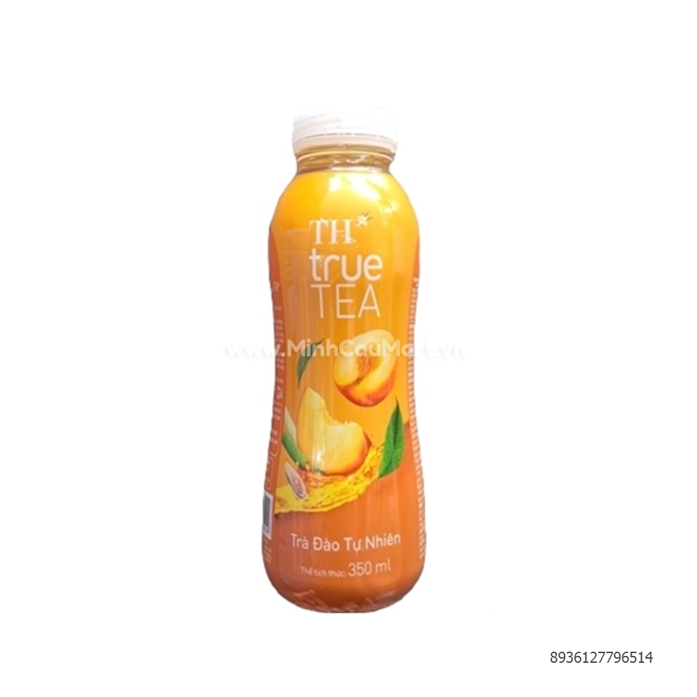 Trà Đào Tự Nhiên TH True Tea 350ml - Minh Cầu Mart - Siêu thị trong tầm tay