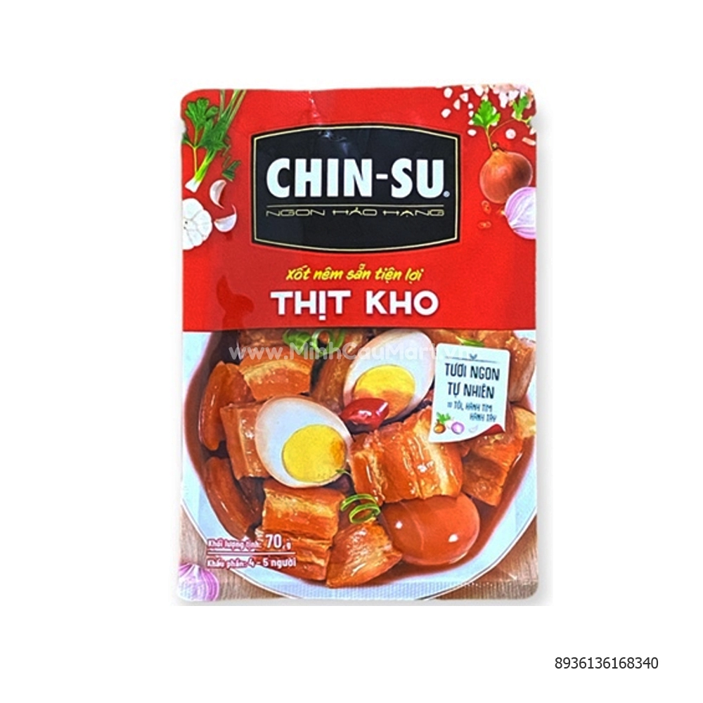 Gia Vị Hoàn Chỉnh Chinsu Thịt Kho Trứng Gói 70g - Minh Cầu Mart - Siêu ...