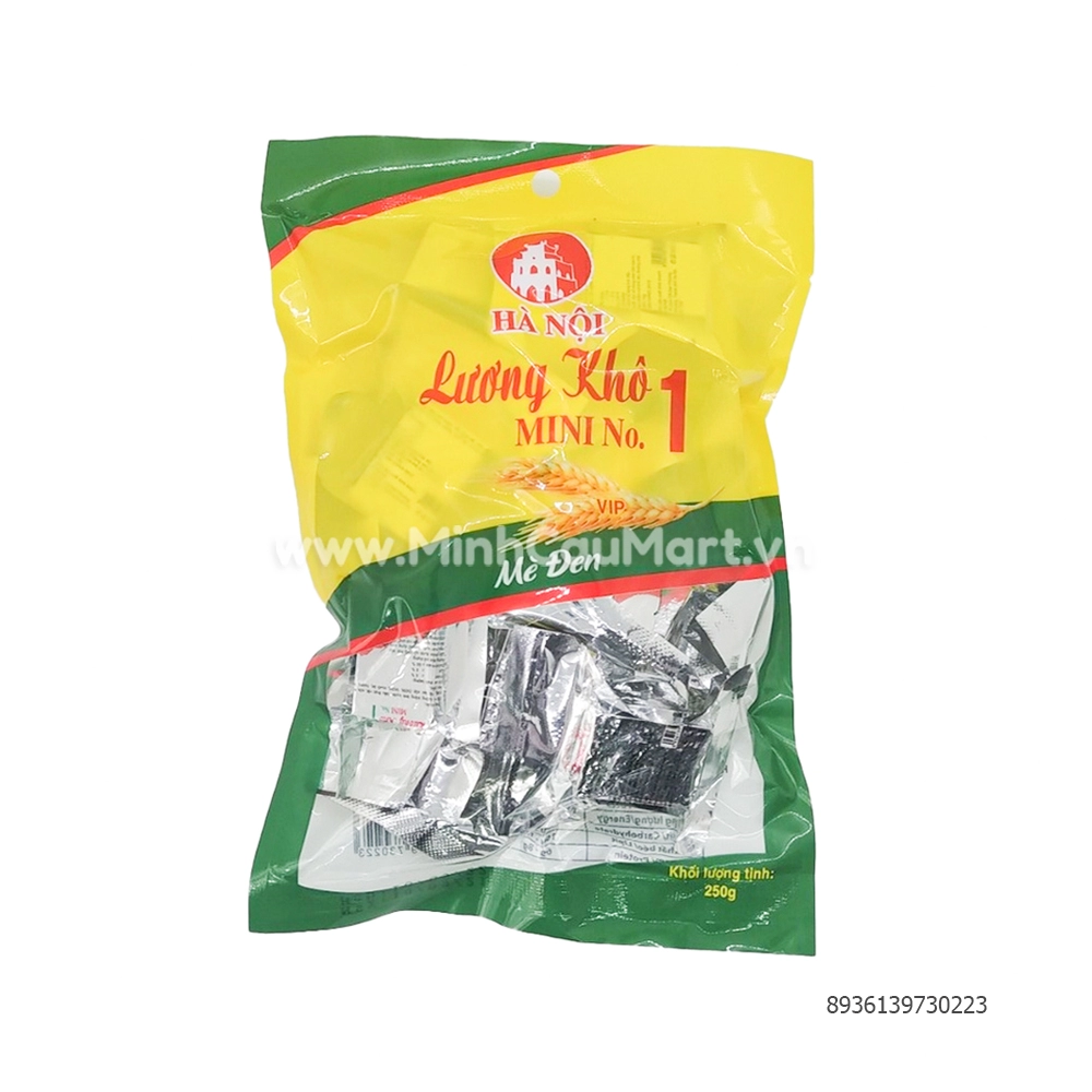 Lương khô mini Hà Nội 250Gr Mè Đen - Minh Cầu Mart - Siêu thị trong tầm tay