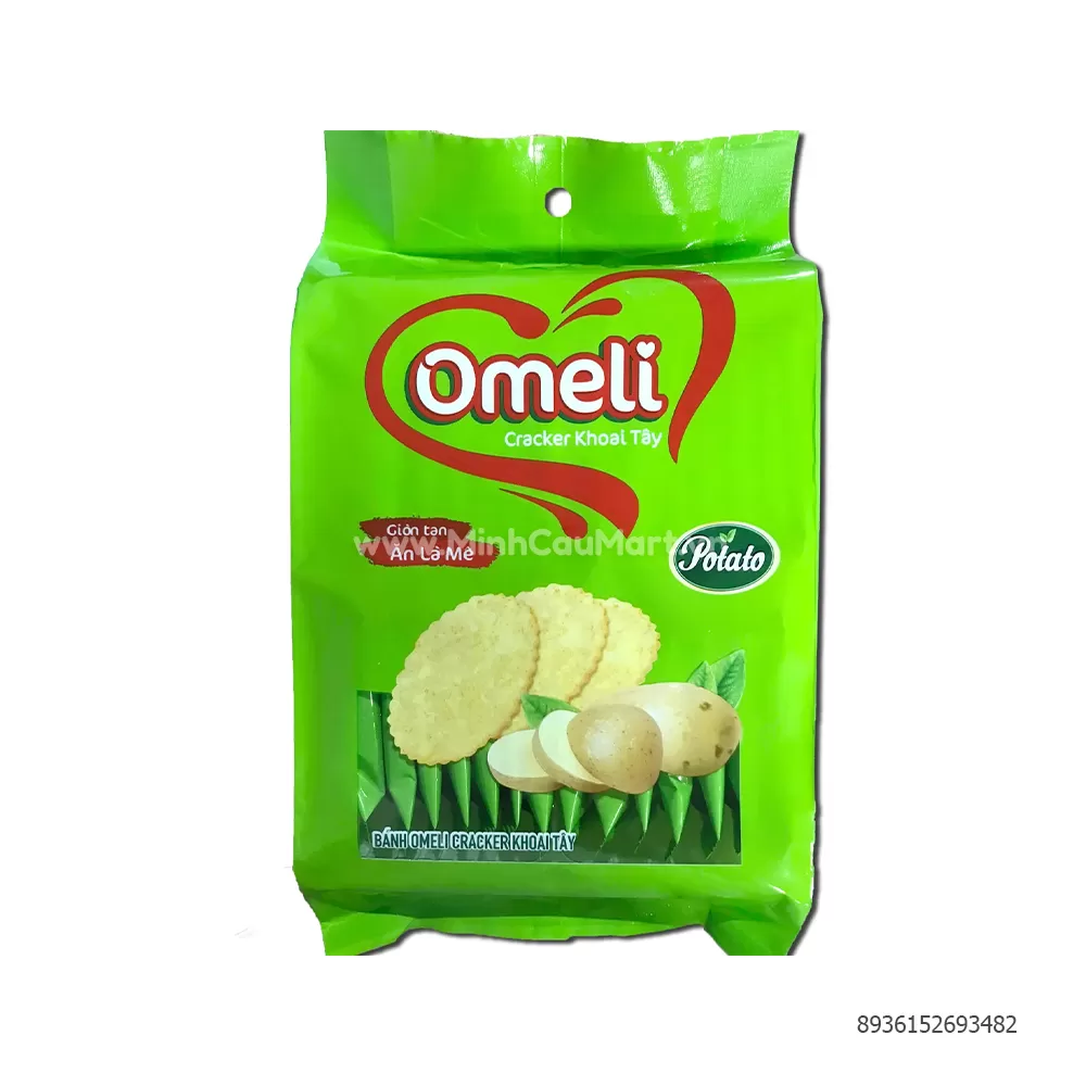 Bánh kem cracker Omeli khoai tây 300g - Minh Cầu Mart - Siêu thị trong ...