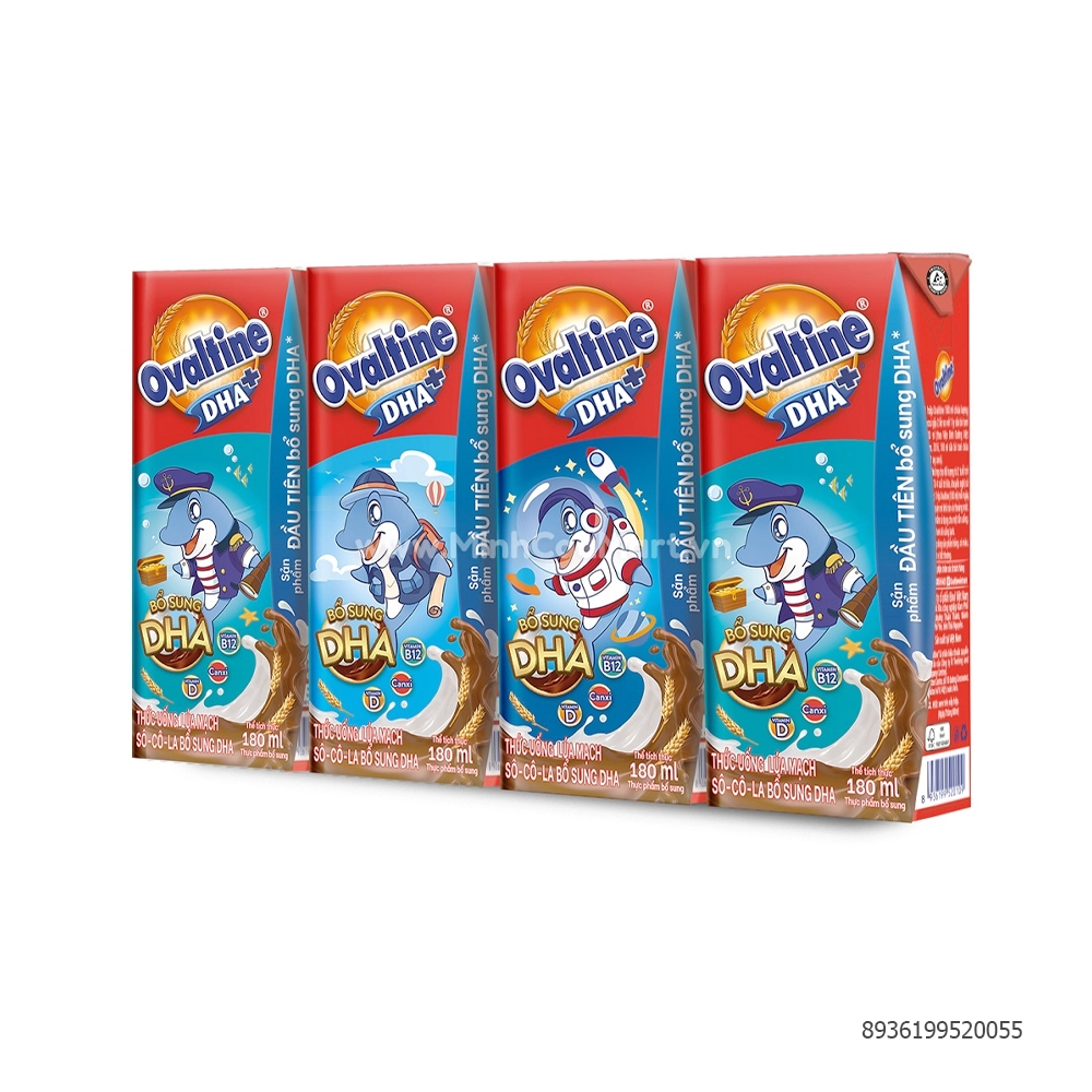 Sữa Uống Ovaltine Vị Socola Bổ Sung DHA 180ml - Minh Cầu Mart - Siêu ...