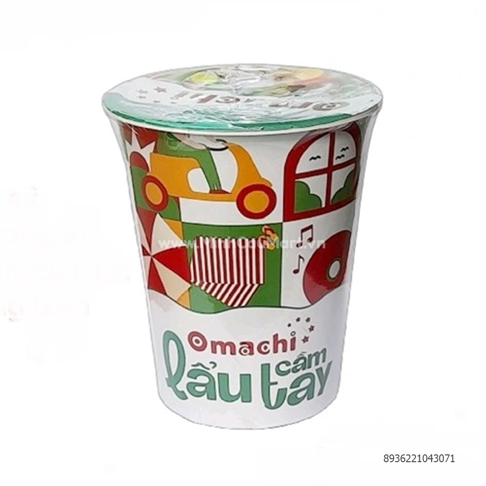 Mì Omachi lẩu cầm tay ngao nấm rong biển 63g - Minh Cầu Mart - Siêu thị trong tầm tay