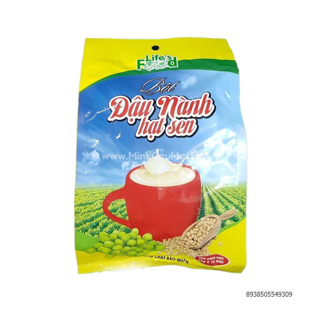 Bột Đậu Nành Hạt Sen Life's Food - Minh Cầu Mart - Siêu thị trong tầm tay