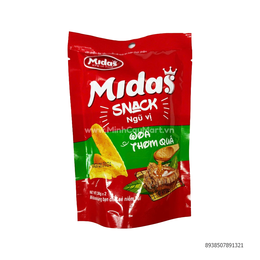 Snack Midas ngũ vị 30g - Minh Cầu Mart - Siêu thị trong tầm tay