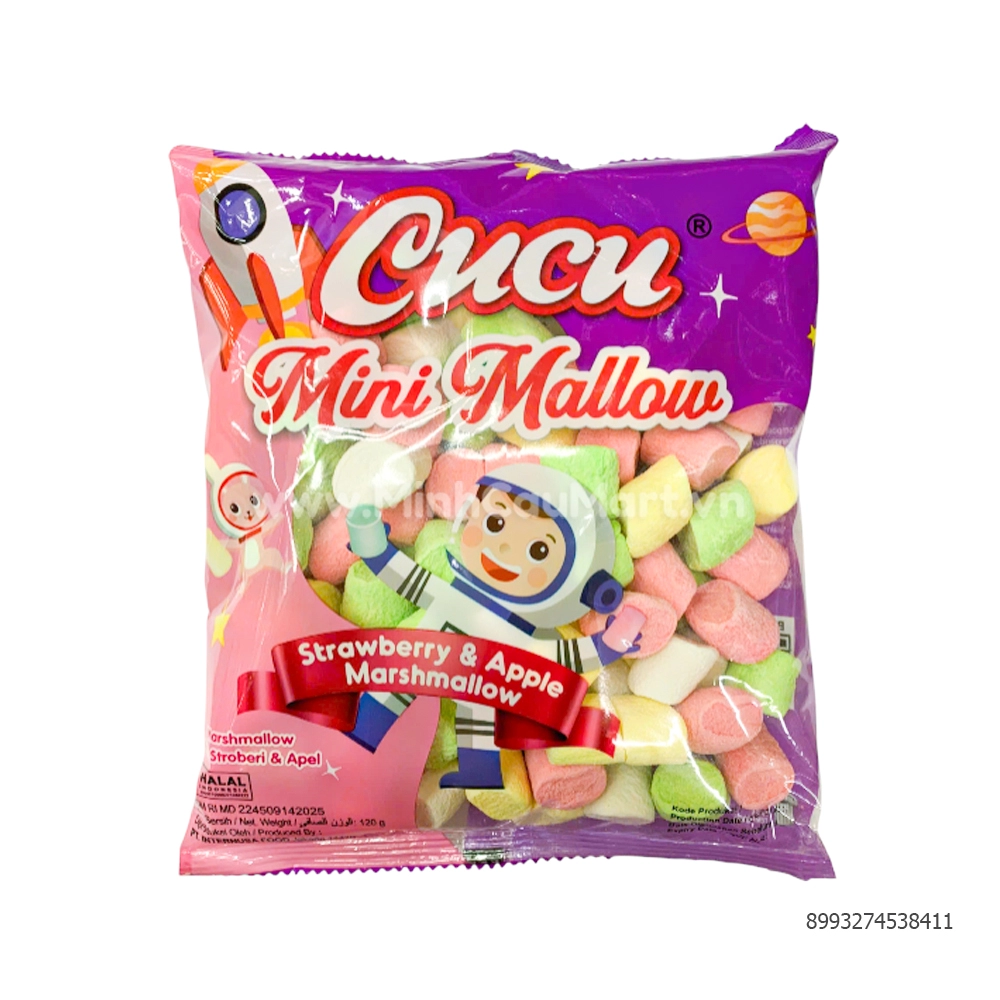 Kẹo dẻo CuCu Mallow các vị 100g - Minh Cầu Mart - Siêu thị trong tầm tay
