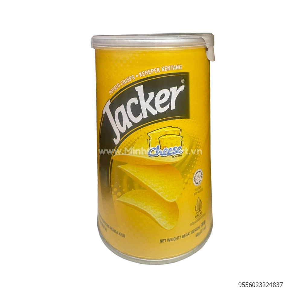 Khoai tây lát Jacker 60g Cheese - Minh Cầu Mart - Siêu thị trong tầm tay