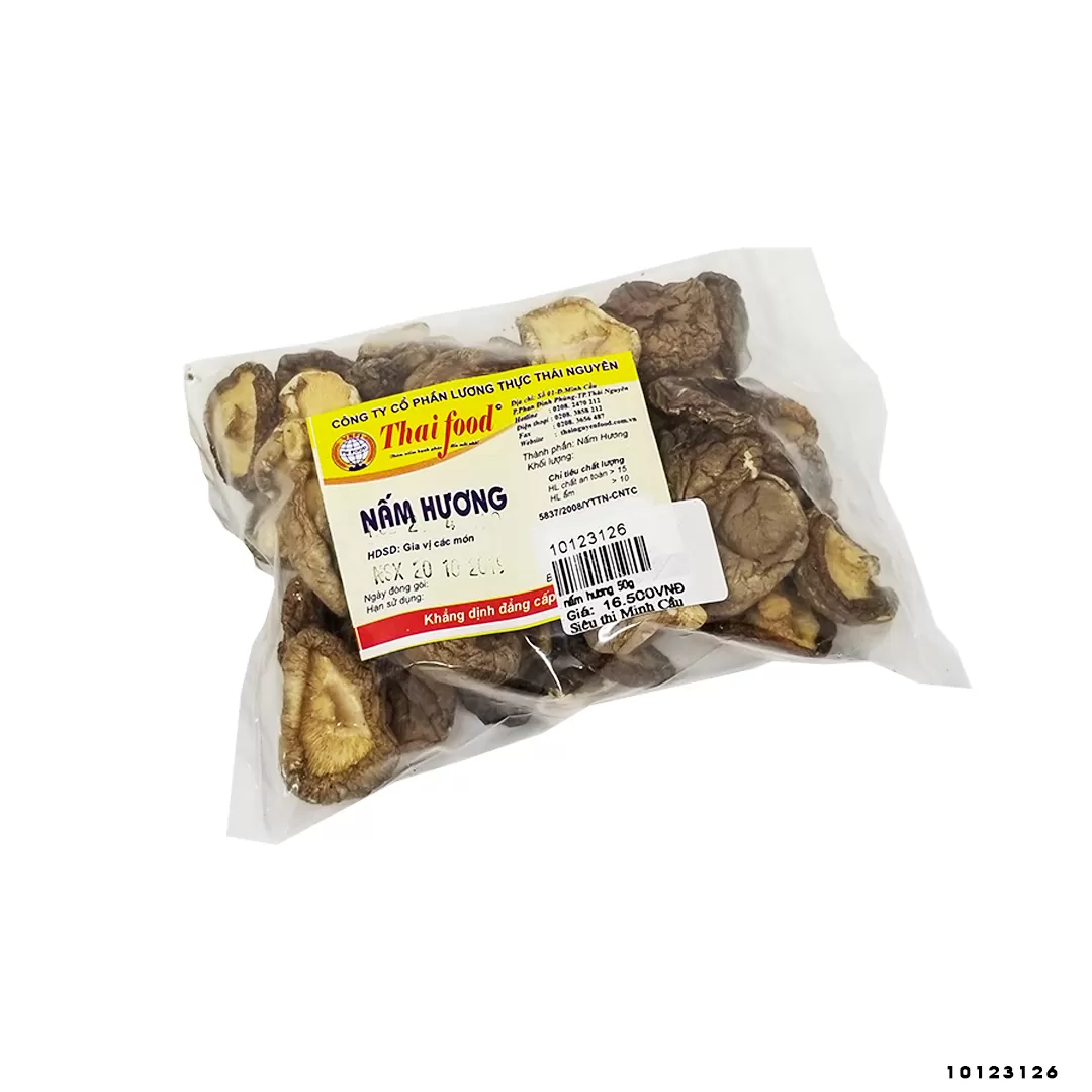 Nấm Hương Đặc Biệt 50g - Minh Cầu Mart - Siêu thị trong tầm tay