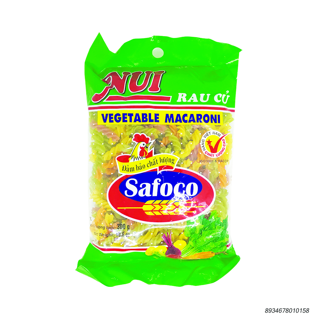 Nui Rau Củ Safoco 300g - Minh Cầu Mart - Siêu thị trong tầm tay