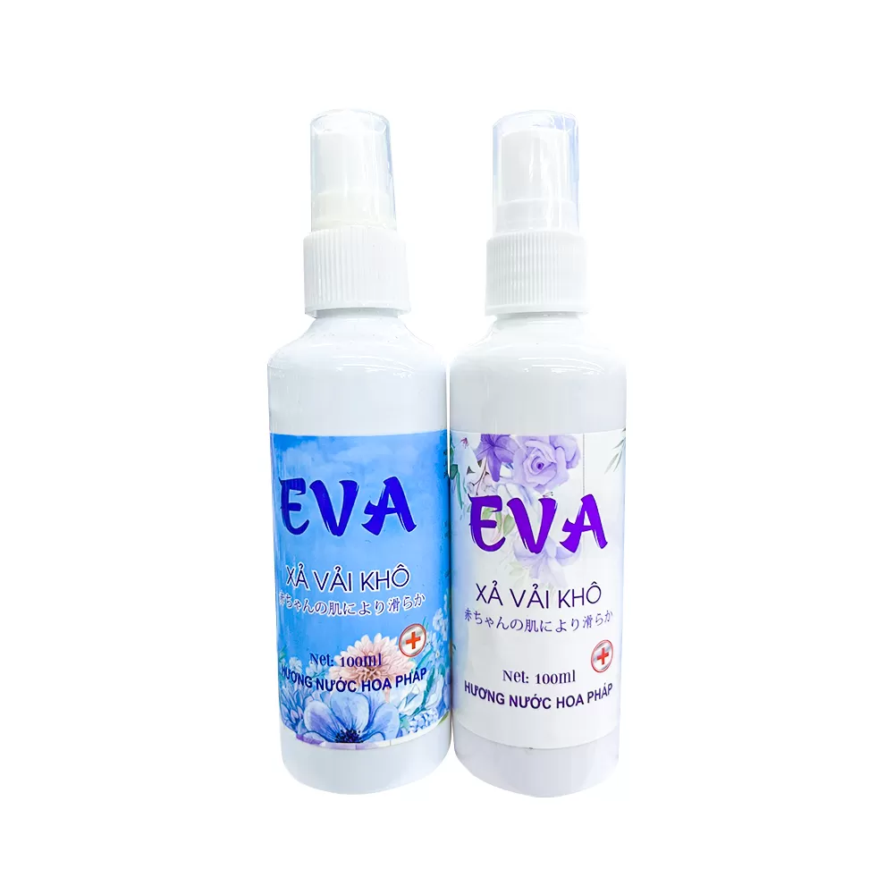 Xịt Xả Vải Khô EVA Hương Nước Hoa Pháp 100ml - Minh Cầu Mart - Siêu thị trong tầm tay