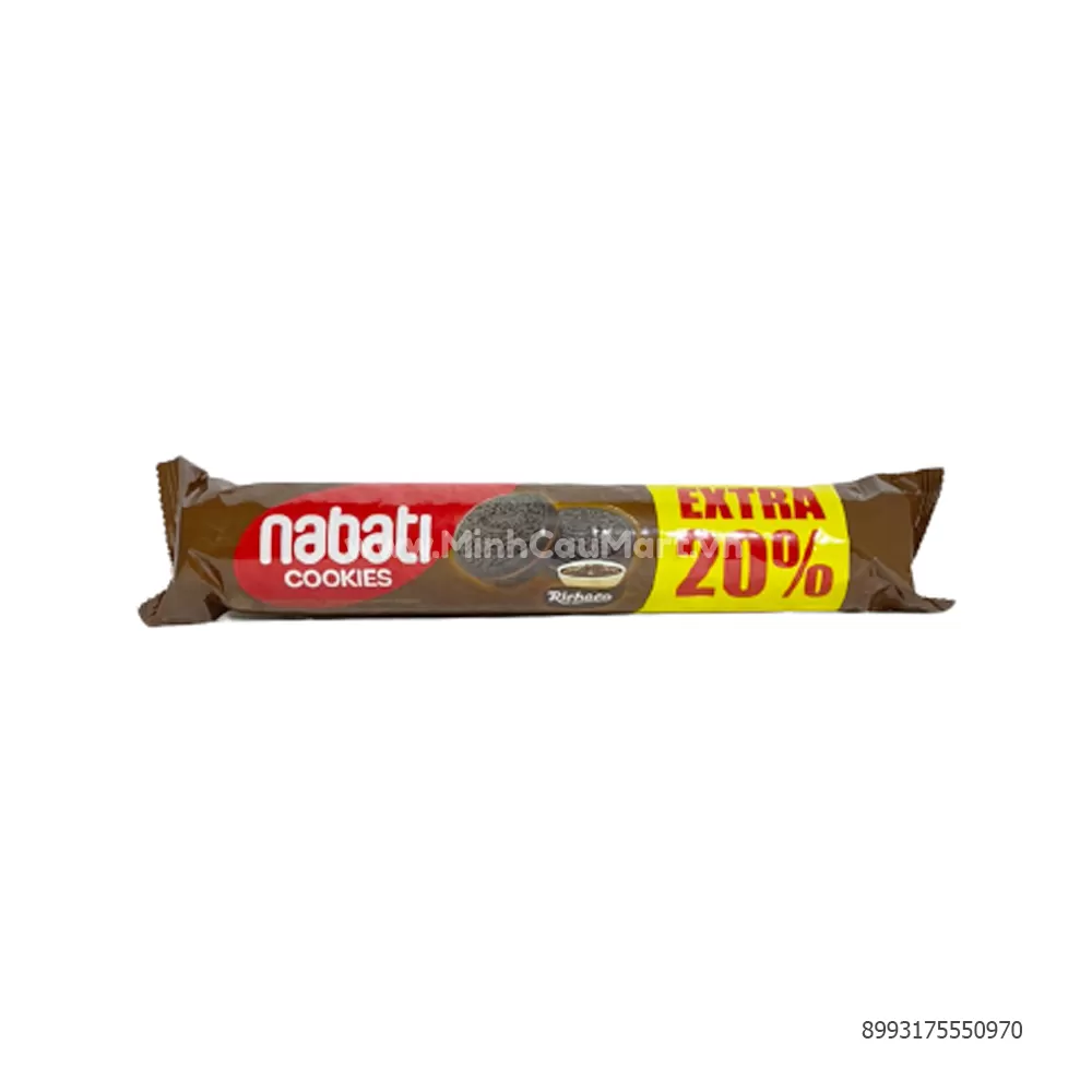 Bánh quy nhân kem socola Nabati 112g - Minh Cầu Mart - Siêu thị trong tầm tay