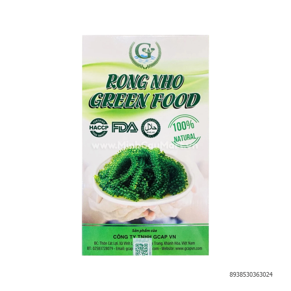 Rong nho Green Food 100g - Minh Cầu Mart - Siêu thị trong tầm tay