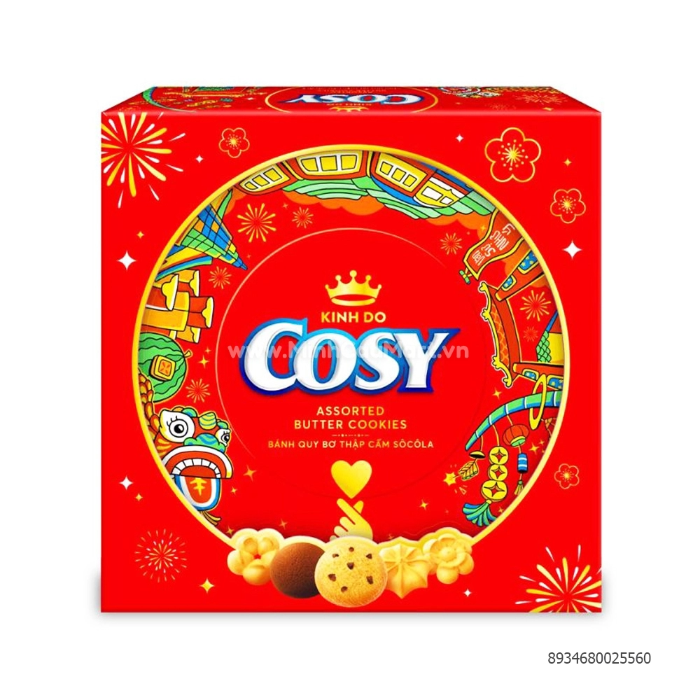 Bánh Cosy Kinh Đô Thập Cẩm Hộp Thiếc 378Gr - Minh Cầu Mart - Siêu thị ...