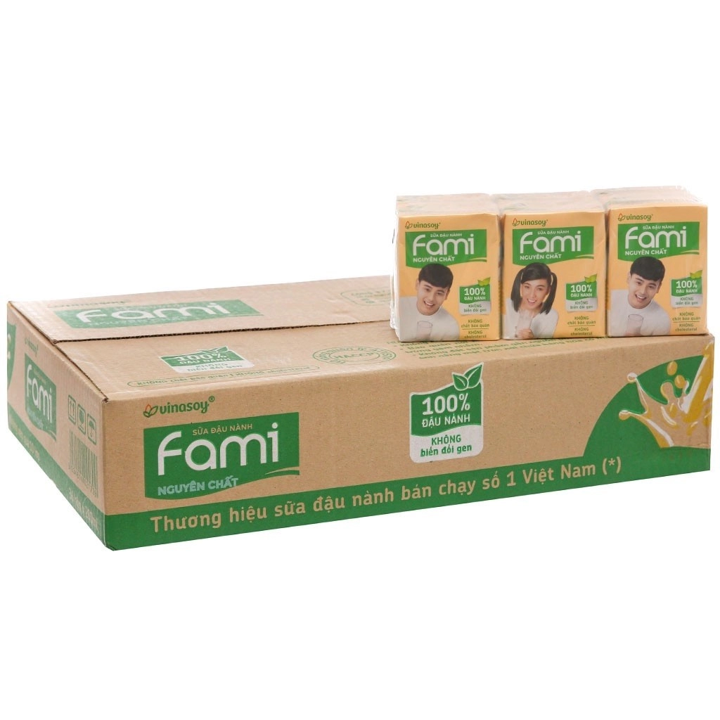 Thùng Sữa Đậu Nành Fami 200ml 36hộp - Minh Cầu Mart - Siêu thị trong ...