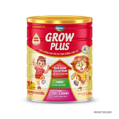 Grow Plus Đỏ 1+ 1.4kg Sữa Non - Minh Cầu Mart - Siêu thị trong tầm tay