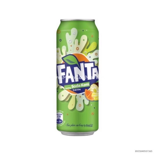 Nước Giải Khát Fanta Hương Soda Kem 330ml - Minh Cầu Mart - Siêu thị ...